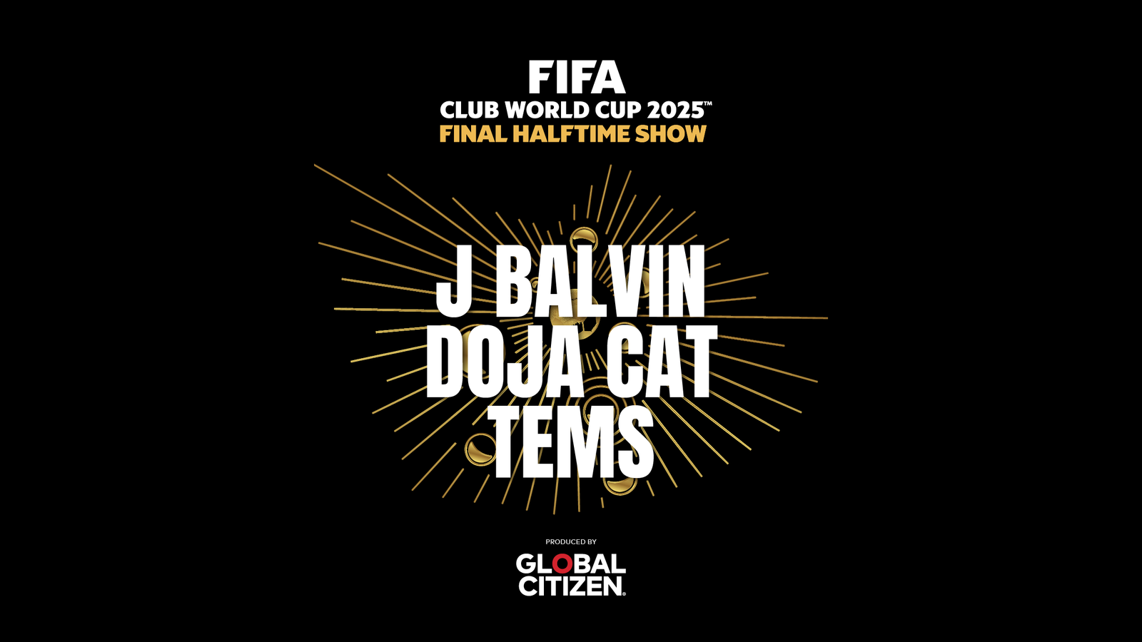 J Balvin, Doja Cat, and Tems to Headline First-Ever FIFA Club World Cup ...