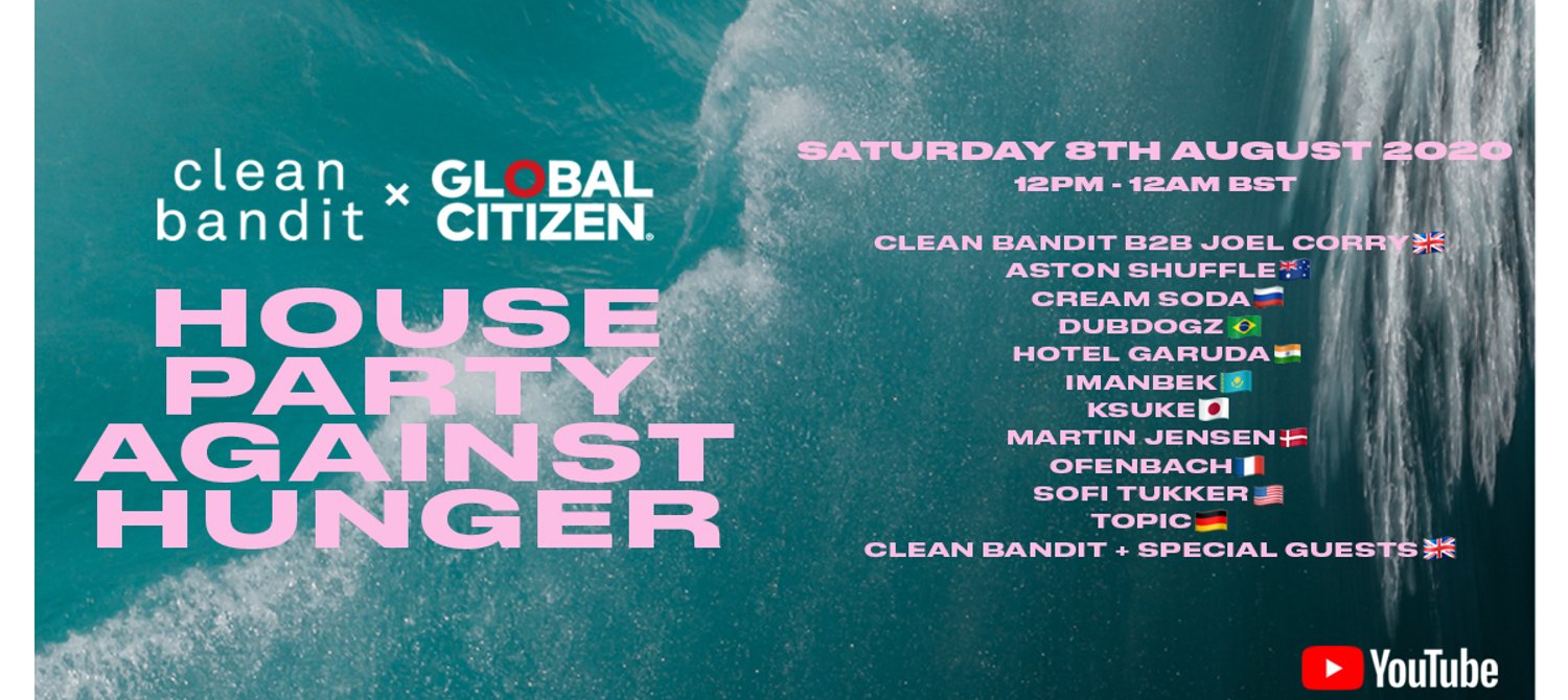 Clean Bandit x Global Citizen