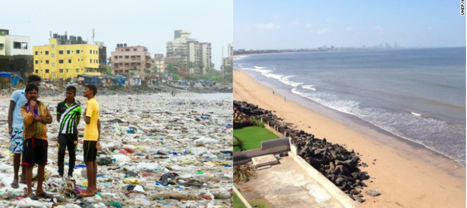 This Indian Beach Went From Trash-Ridden to Pristine in 2 Years