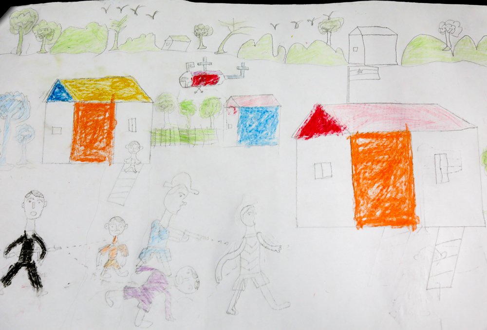 These Illustrations by Rohingya Children Depict Violence No Child ...