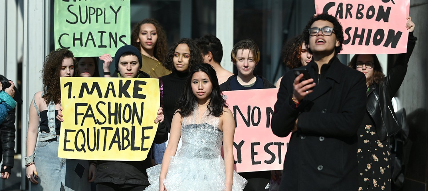 Extinction Rebellion Protested at New York Fashion Week With a ...
