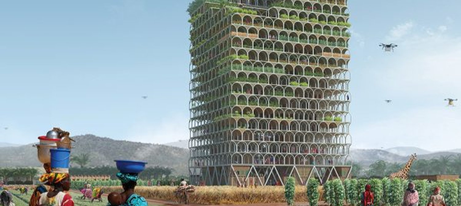 This Incredible Skyscraper Is Also a Farm That Can Feed a Village
