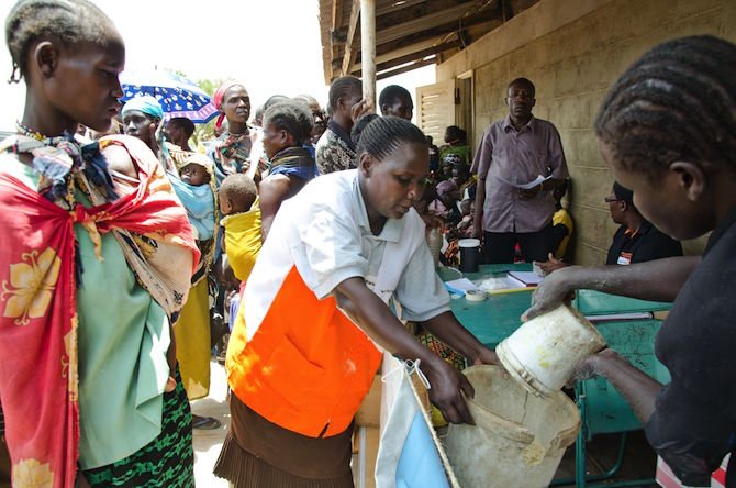 What happens when there is no food assistance?