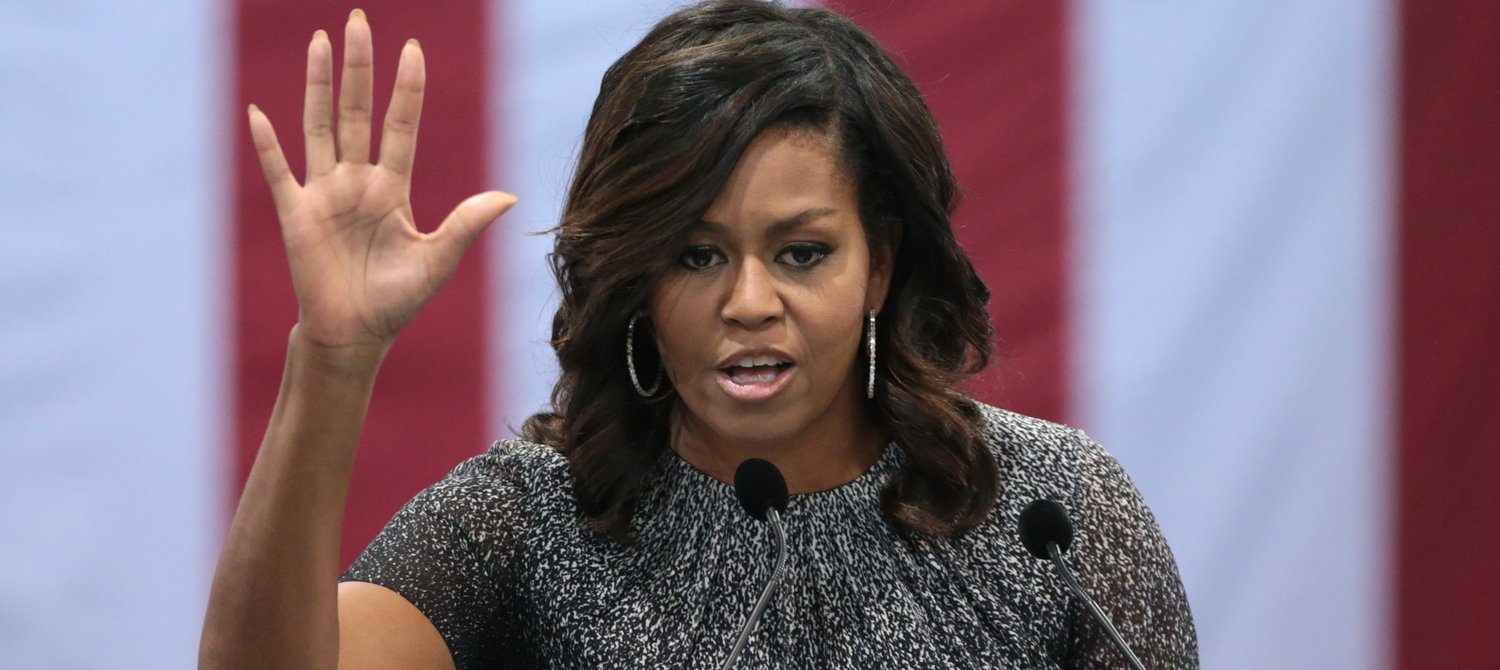 Former First Lady Michelle Obama Wishes Women Could Fail Like Men