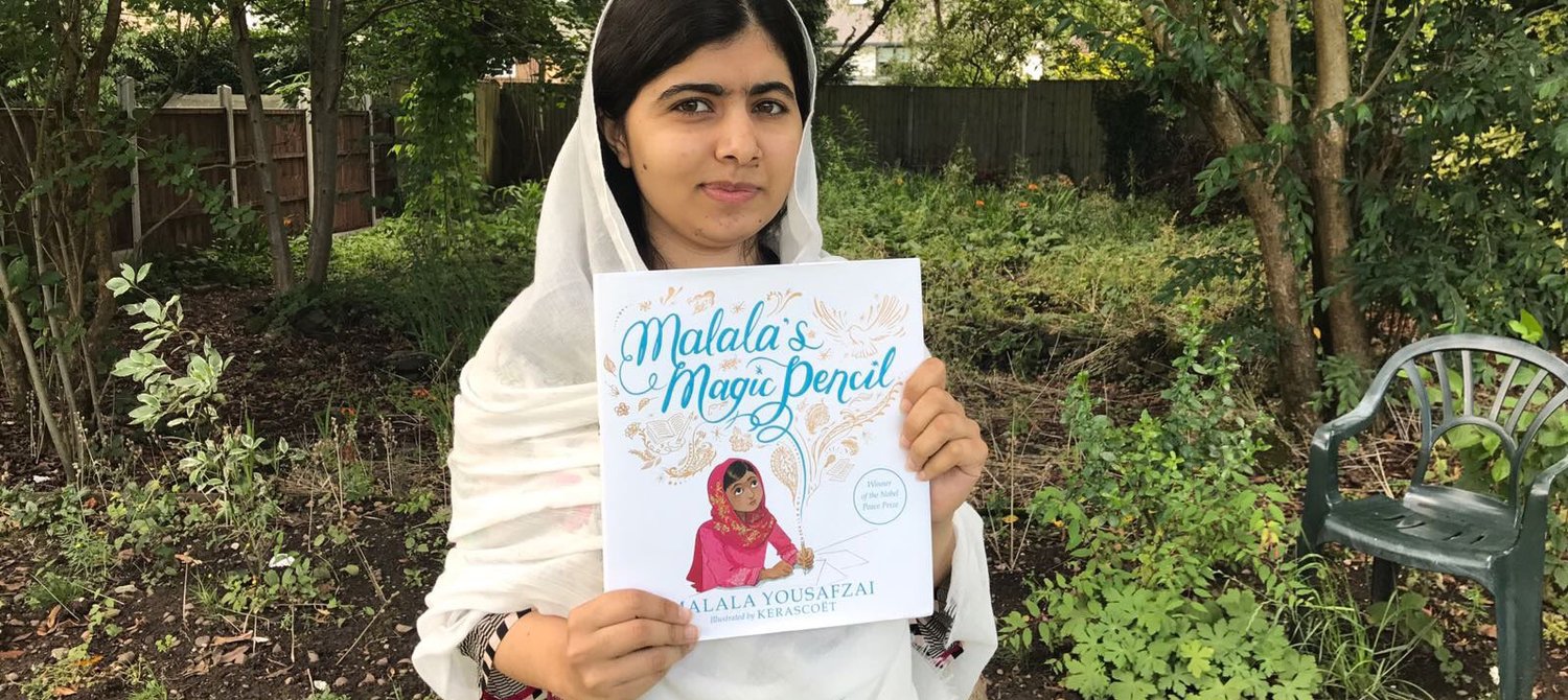 Malala Announces First Picture Book, 'Malala's Magic Pencil'