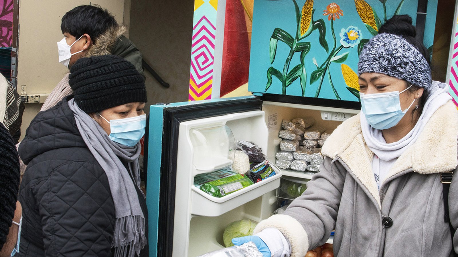 Colorful Community Fridges Are Tackling Food Insecurity in Cities ...