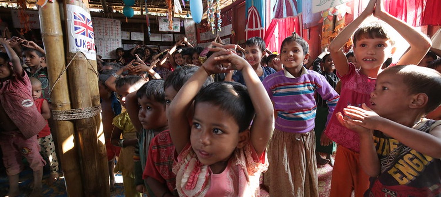 For These Rohingya Refugee Children, Play Is the Key to Education and Hope