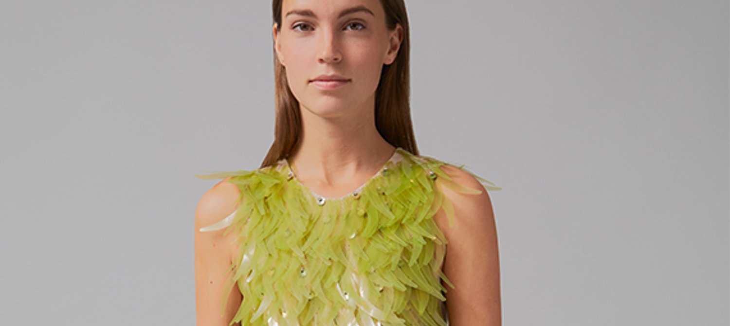 Could This Bioplastic Dress Be the Future of Sustainable Fashion?