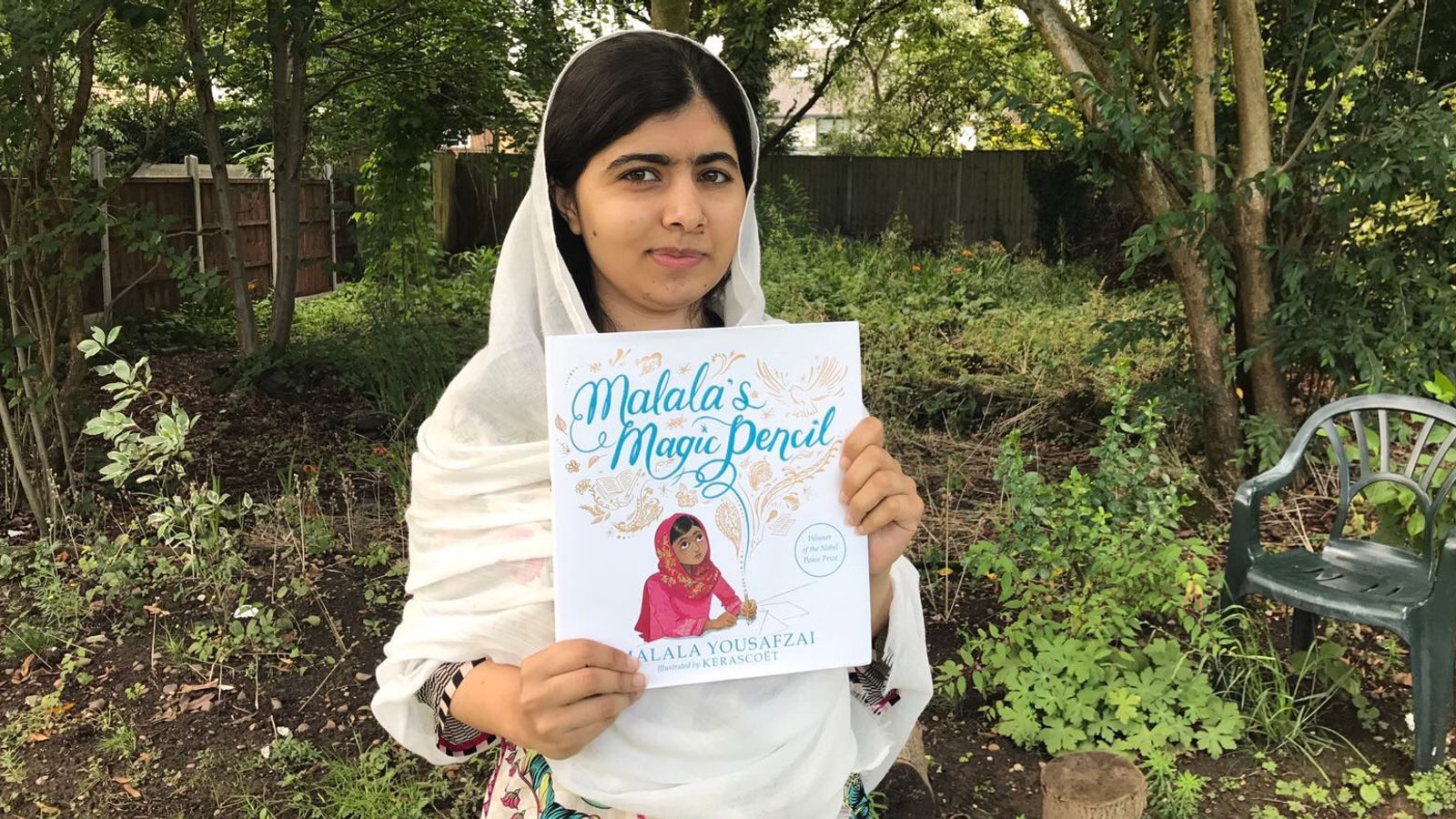Malala Announces First Picture Book, 'Malala's Magic Pencil'