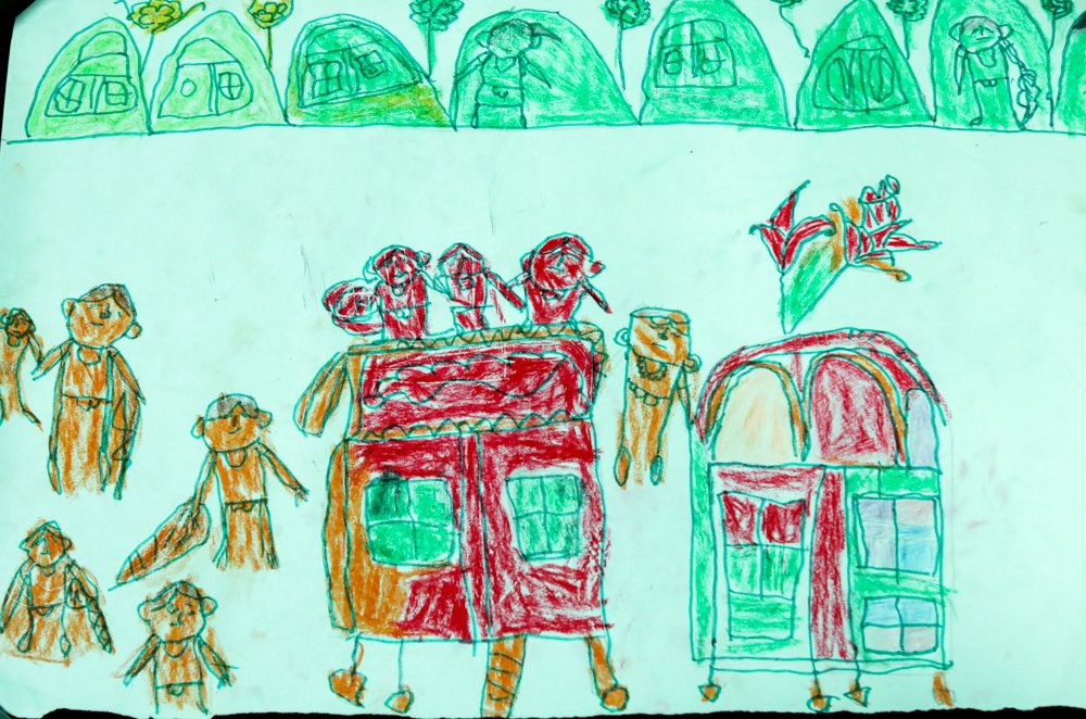 These Illustrations by Rohingya Children Depict Violence No Child ...