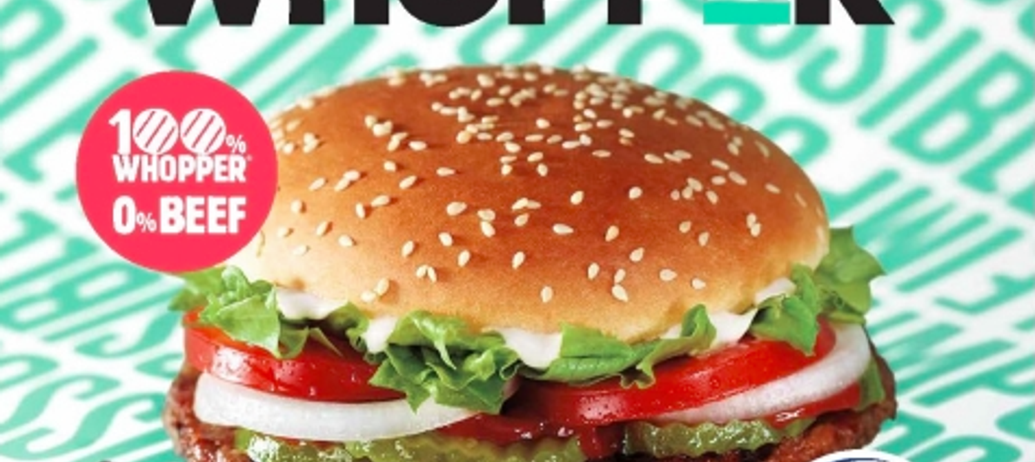 Burger King's New Meatless Whopper Is Good for the Planet