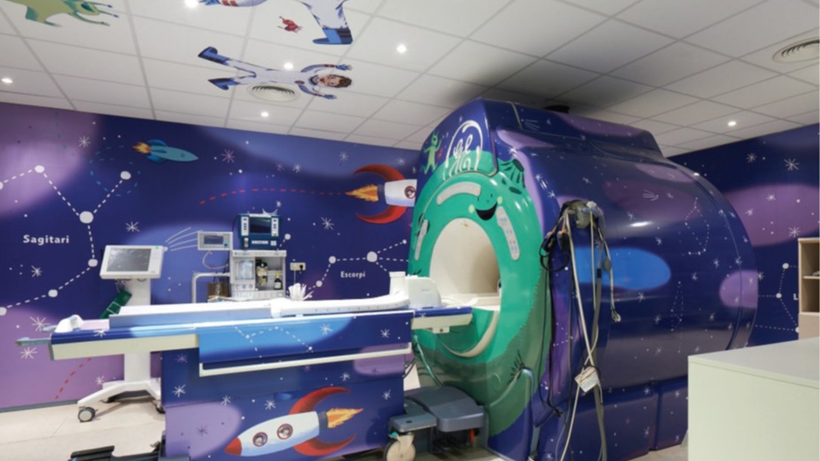 Watch This Children’s Hospital Transform Into a Magical Spaceship